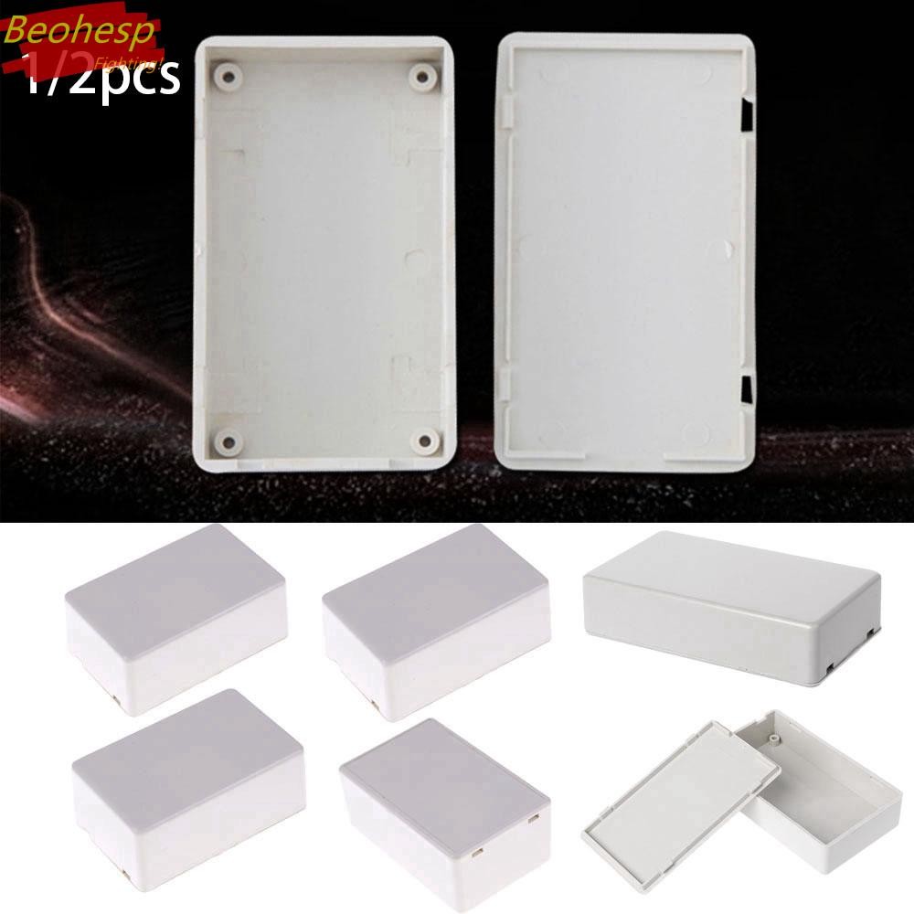 BEOHESP 1/2pcs Electronic Project Box 8 sizes ABS Plastic DIY Enclosure ...