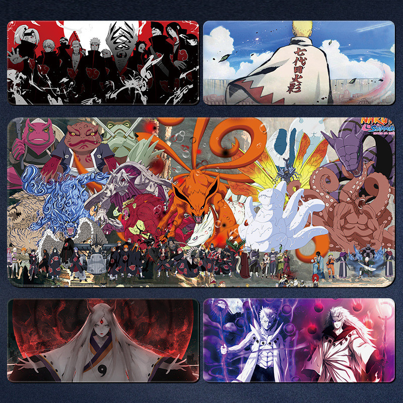 Naruto Mouse Pad Naruto Anime Game Two-Dimensional Creative Desk Pad ...