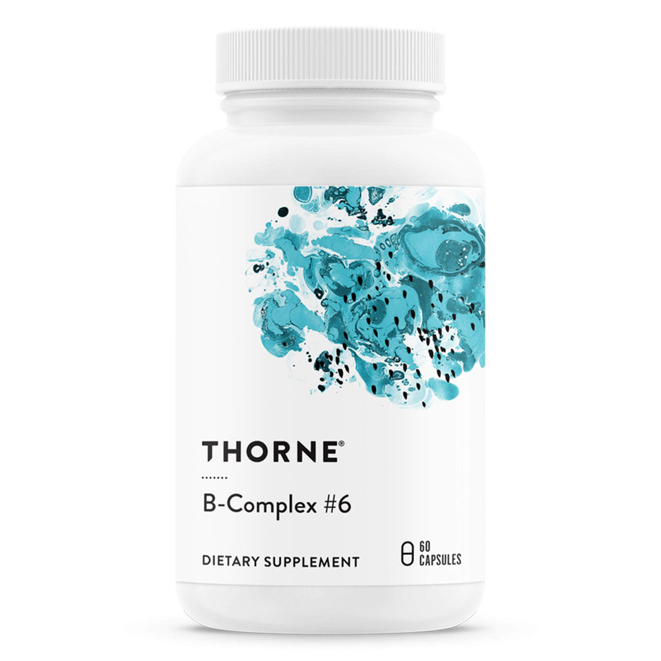 THORNE B-Complex #6 - Vitamin B Complex Active Forms Essential B ...