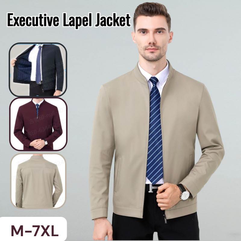 [HOT]Men's Executive Jacket With Lapel/Spring Autumn Casual Men Jacket ...
