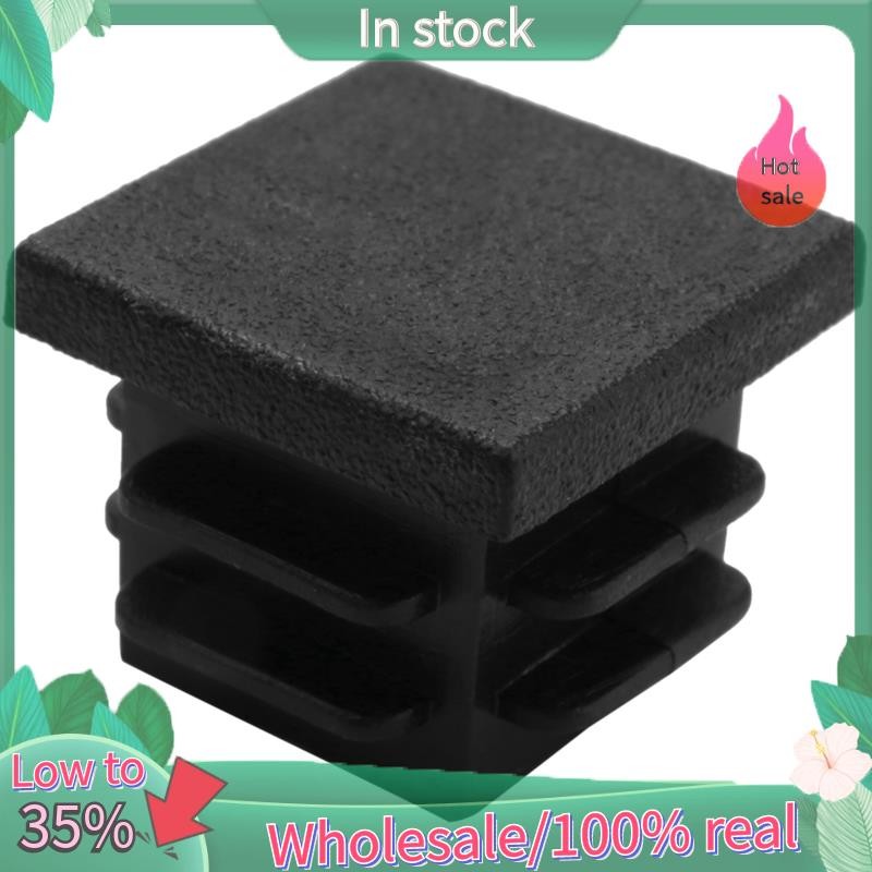 12 Pcs 19mm x 19mm Blanking End Caps Square Tubing Tube Insert Plastic ...