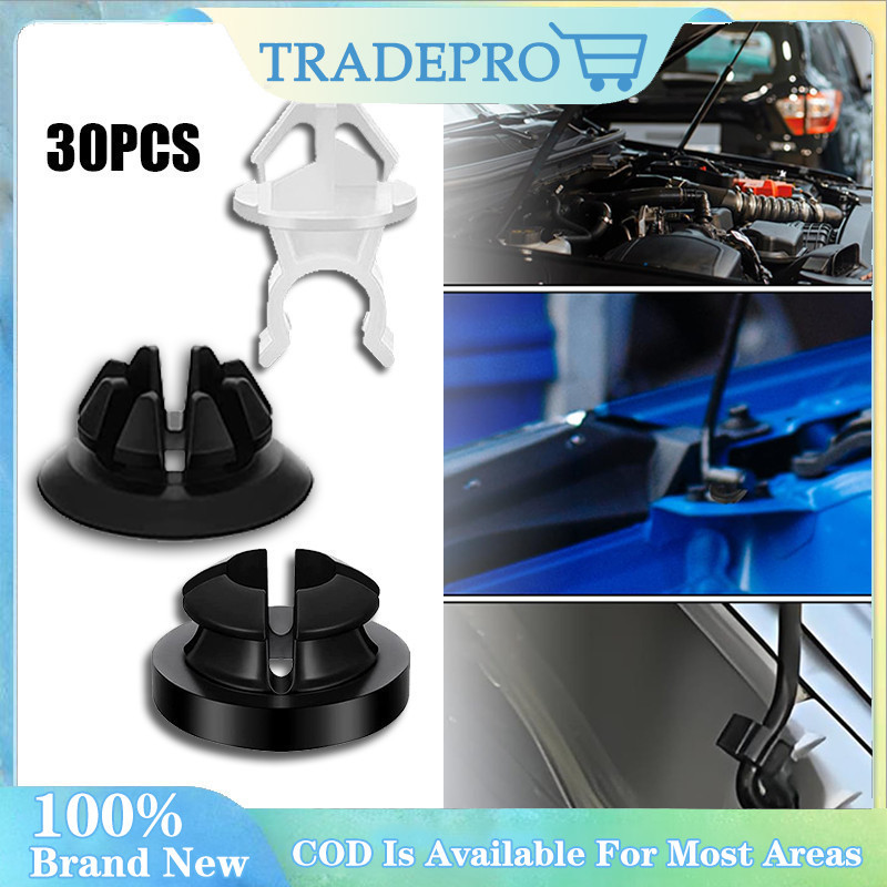 30pcs Hood Support Prop Rod Holders Hood Rod Clamp Hood Support Clamp ...