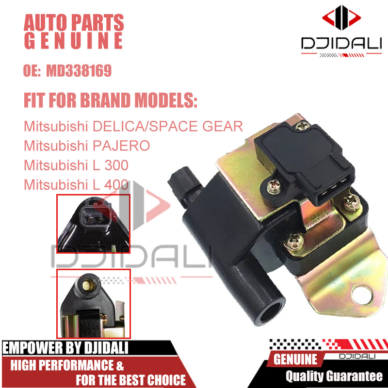 Ignition coil MD338169 for Mitsubishi DELICA / SPACE GEAR L 300 L 400 ...