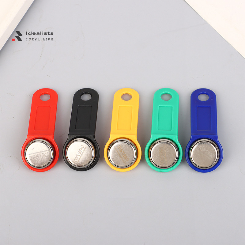 Idealists RW1990 RFID Key RW1990-F5 IButton TM Touch Memory Card RFID Tag Rewritable Copy Clone ...