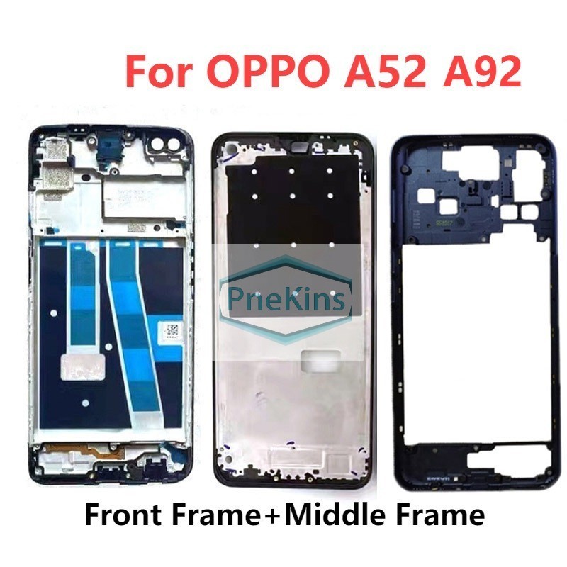 Housing Middle Frame LCD Bezel Plate Panel Chassis For OPPO A52 Phone ...