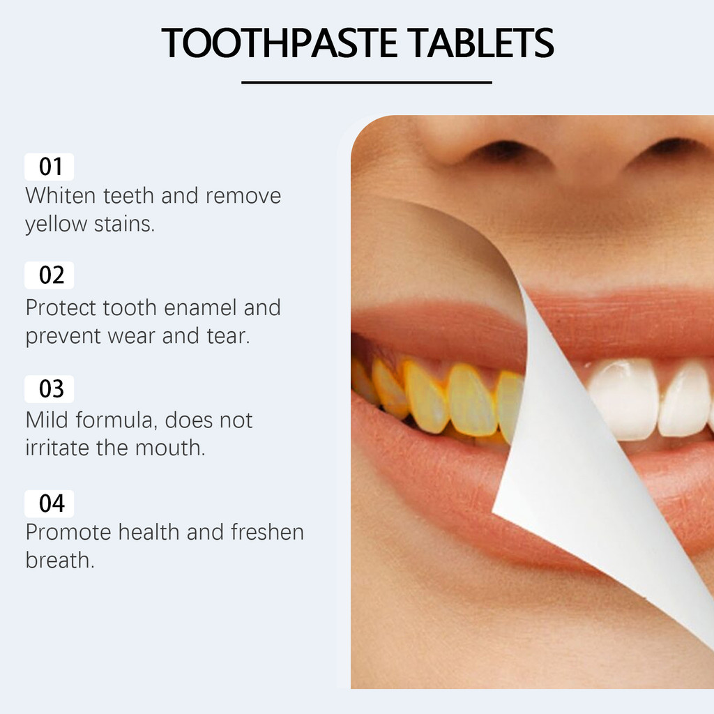 Nobs Toothpaste Tablets Toothpaste Tablets Oral Cleaning Care ...