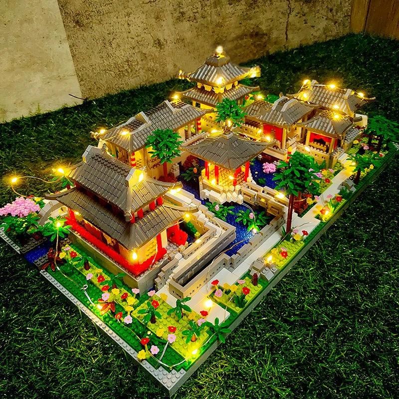 China Suzhou Classic Garden Series Famous Building Blocks Set 3900+PCS ...
