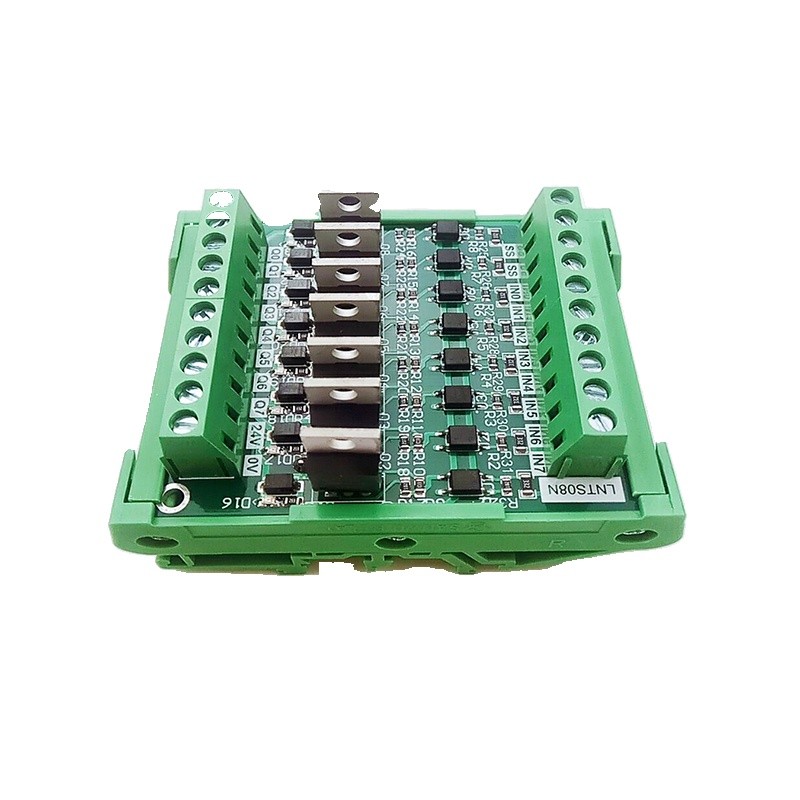 8-way PLC amplifier board output PNP input general IO microcontroller ...