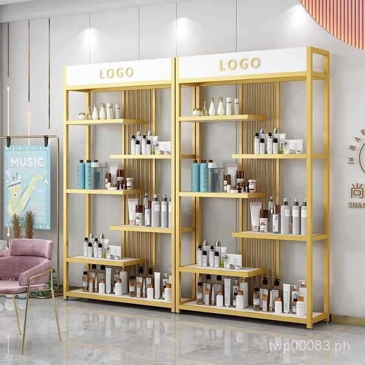 Shopping Mall Cosmetics Display Shelf Storage Floor-Standing Rack ...