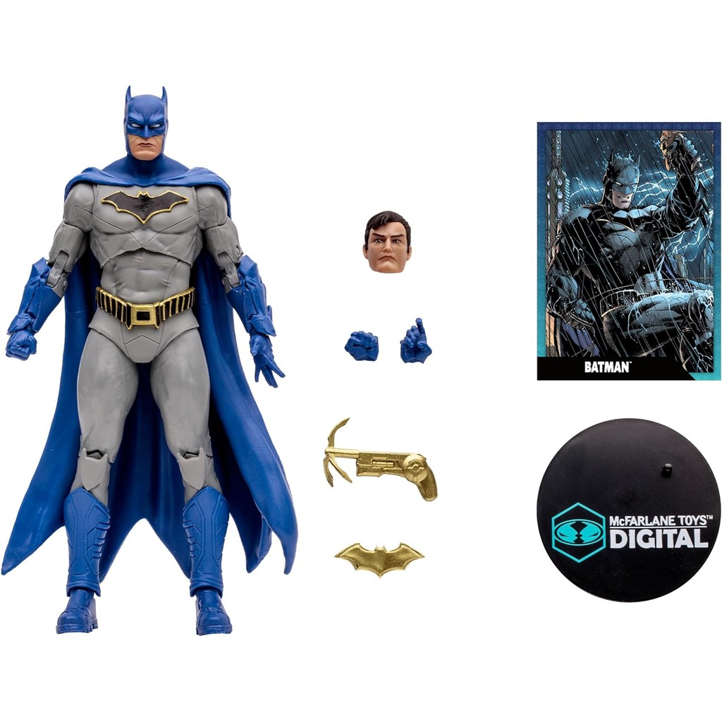 Mcfarlane DC Direct 7-inch DC Rebirth Figure - Batman with Digital ...