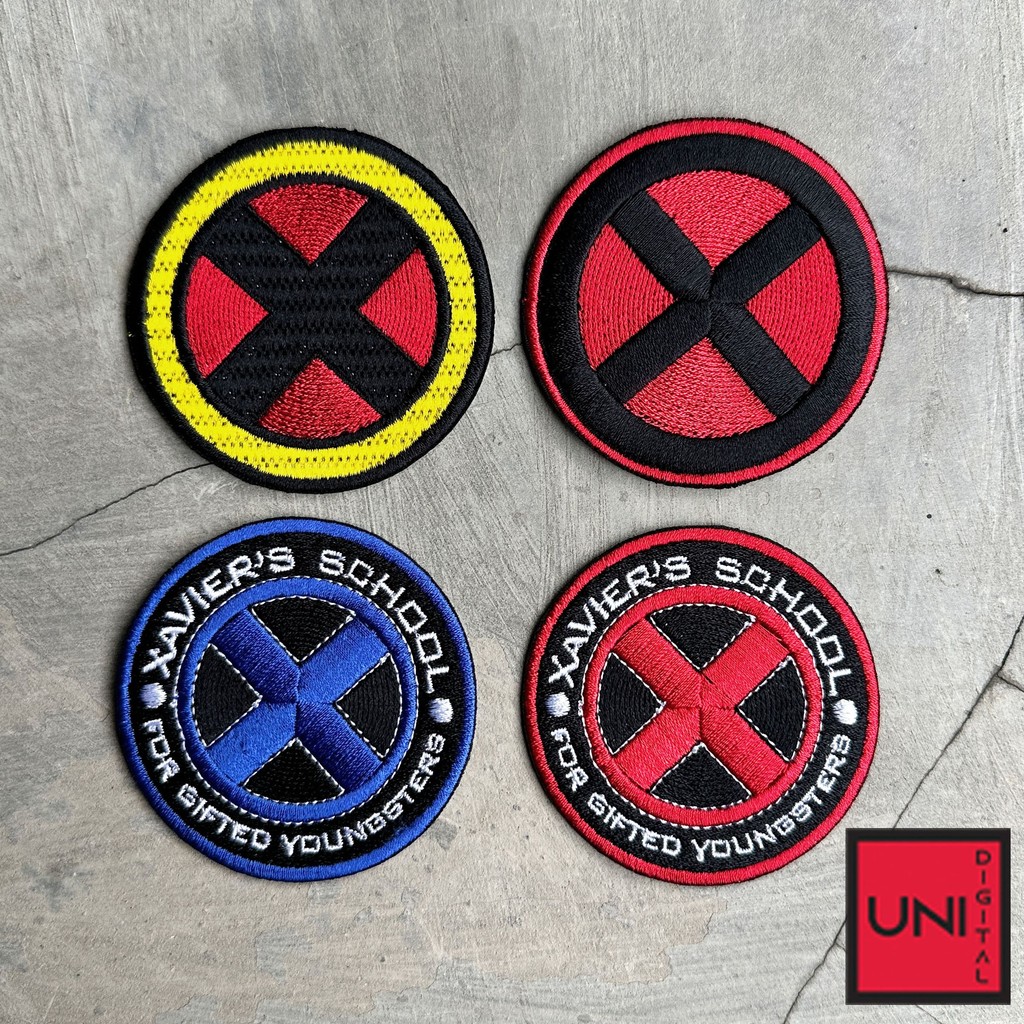 X-Men Classic Xavier School Logo Embroidered Patch | Shopee Philippines
