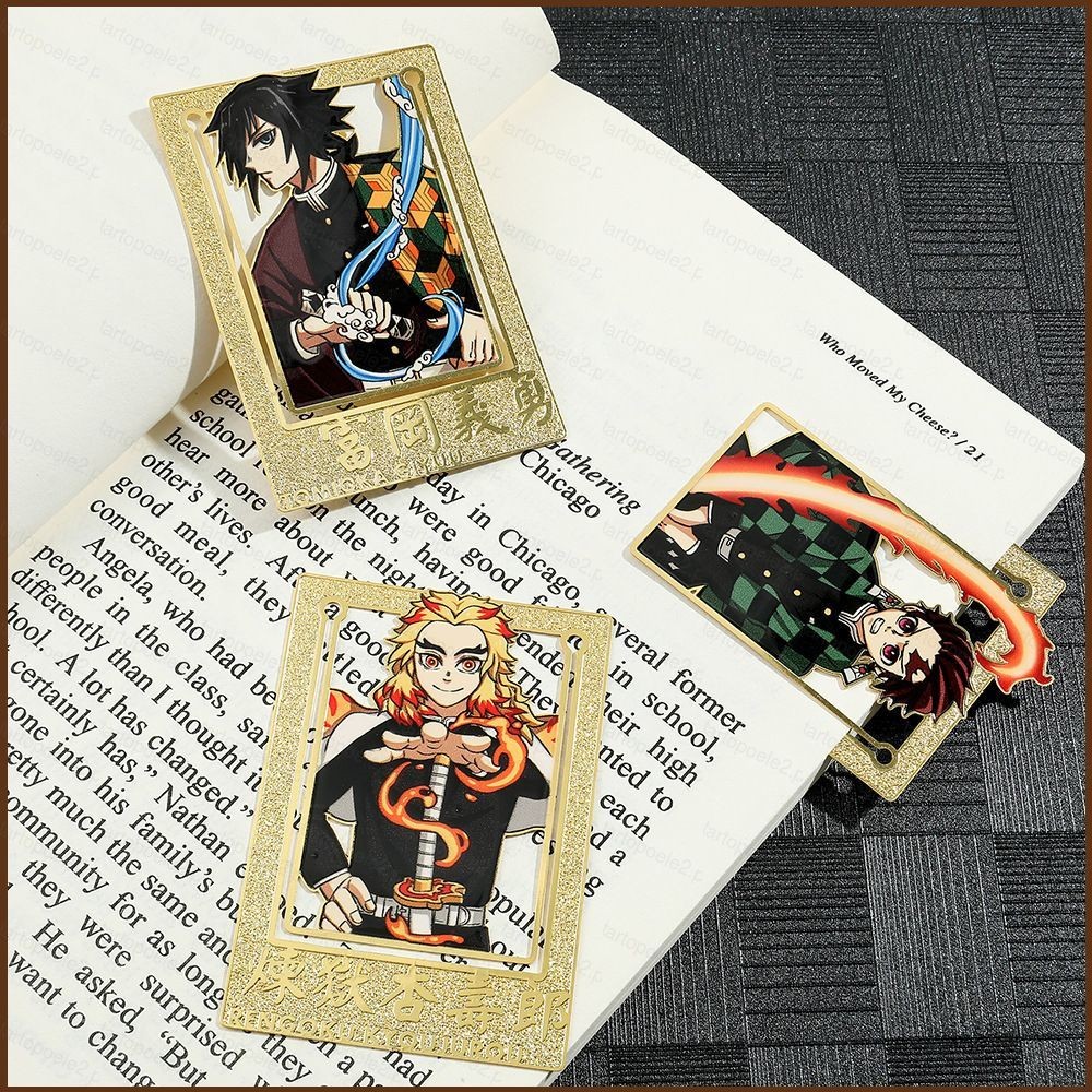 Kira Demon Slayer Metal Skeleton Bookmark Gift For Girls Tanjirou ...