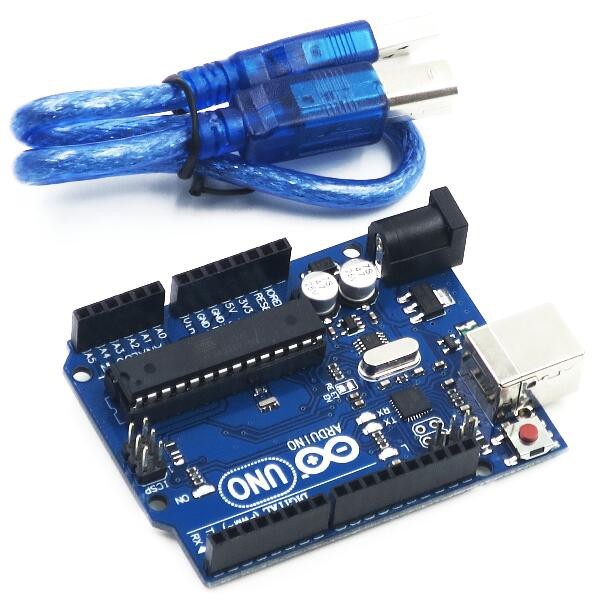 Arduino Uno R3 Mega328p Mega328 Atmega328 Atmega16u2 Board With Cable 5962