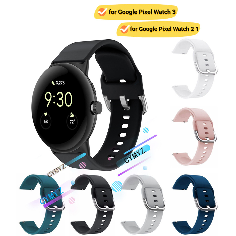 Google Pixel Watch 3 strap Silicone strap Google Pixel Watch 2 strap ...