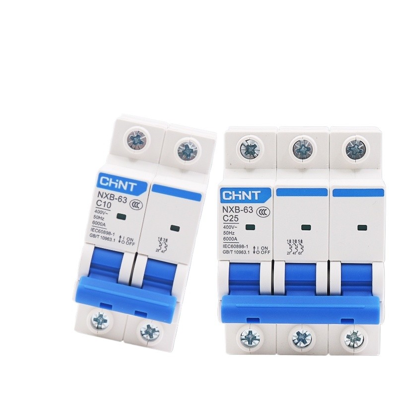 Chint 4P Air Switch NXB-63a Household DZ47 Air Open 2p Miniature Circuit Breaker 1P Air ...