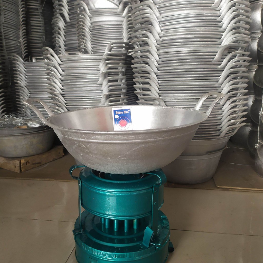 Concave wok No. 10 concave wok/katel in thick aluminum | Shopee Philippines