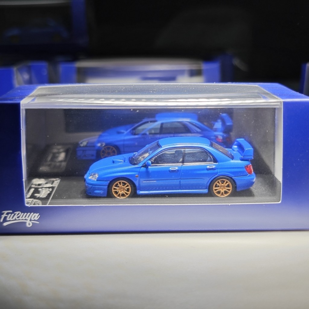 Furuya Wing Leopard 8th Generation WRX STi Car Spruya Car Model 64 ...