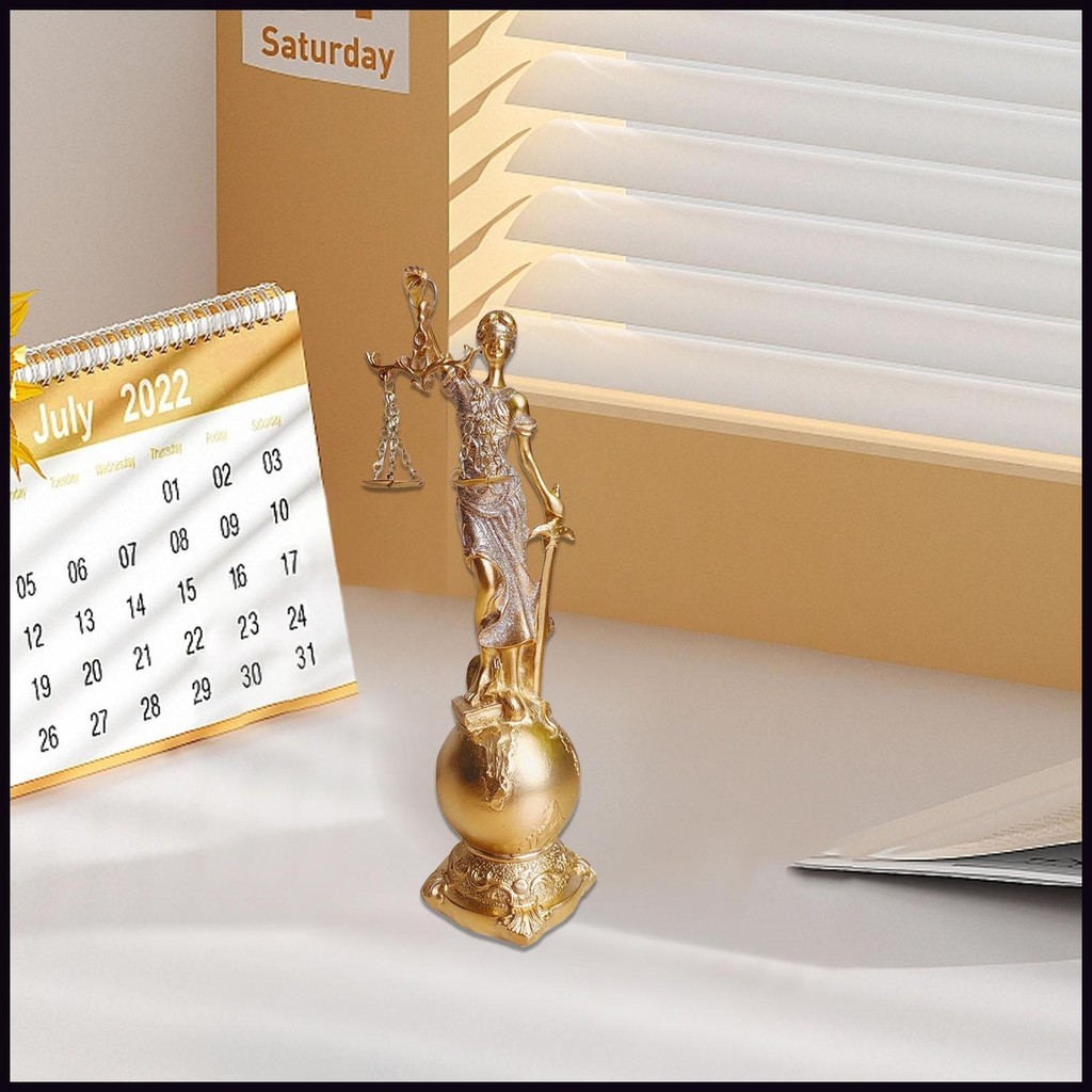 Resin Lady Justice Statue Fairness Justice Lady Statue Greek Roman ...