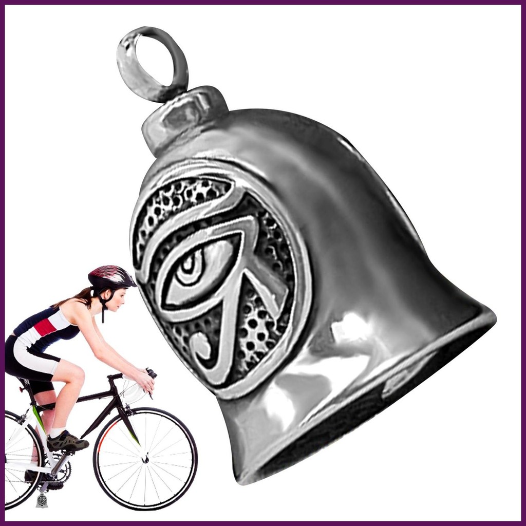 Biker Bell Eye Design Good Luck Bell Keyring Retro Craftsmanship ...