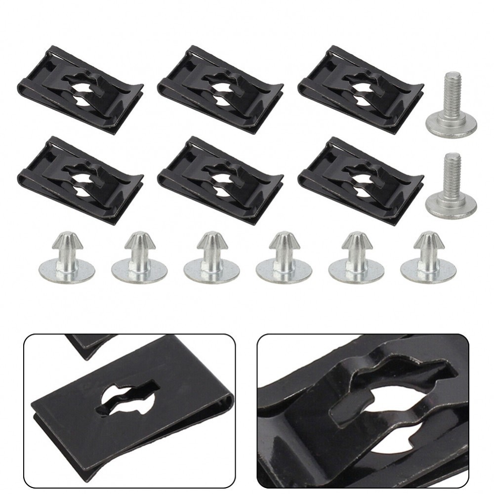 【shopee】Screws Bolts Clip 14 Pc 14pc/set 90105-TBA-A00 90673-TY2-A01 ...