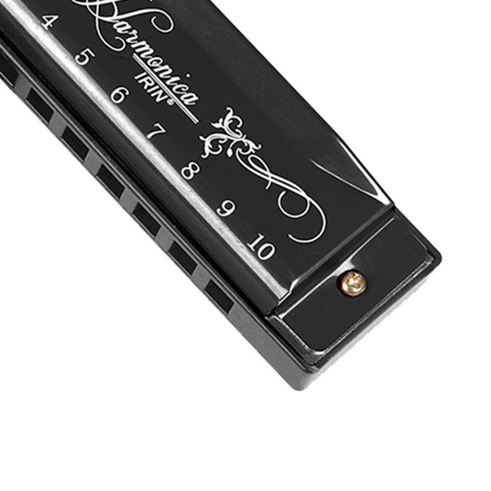 10 Hole 20 Tone Educational Music Harmonica Woodwind Instrument C Key ...