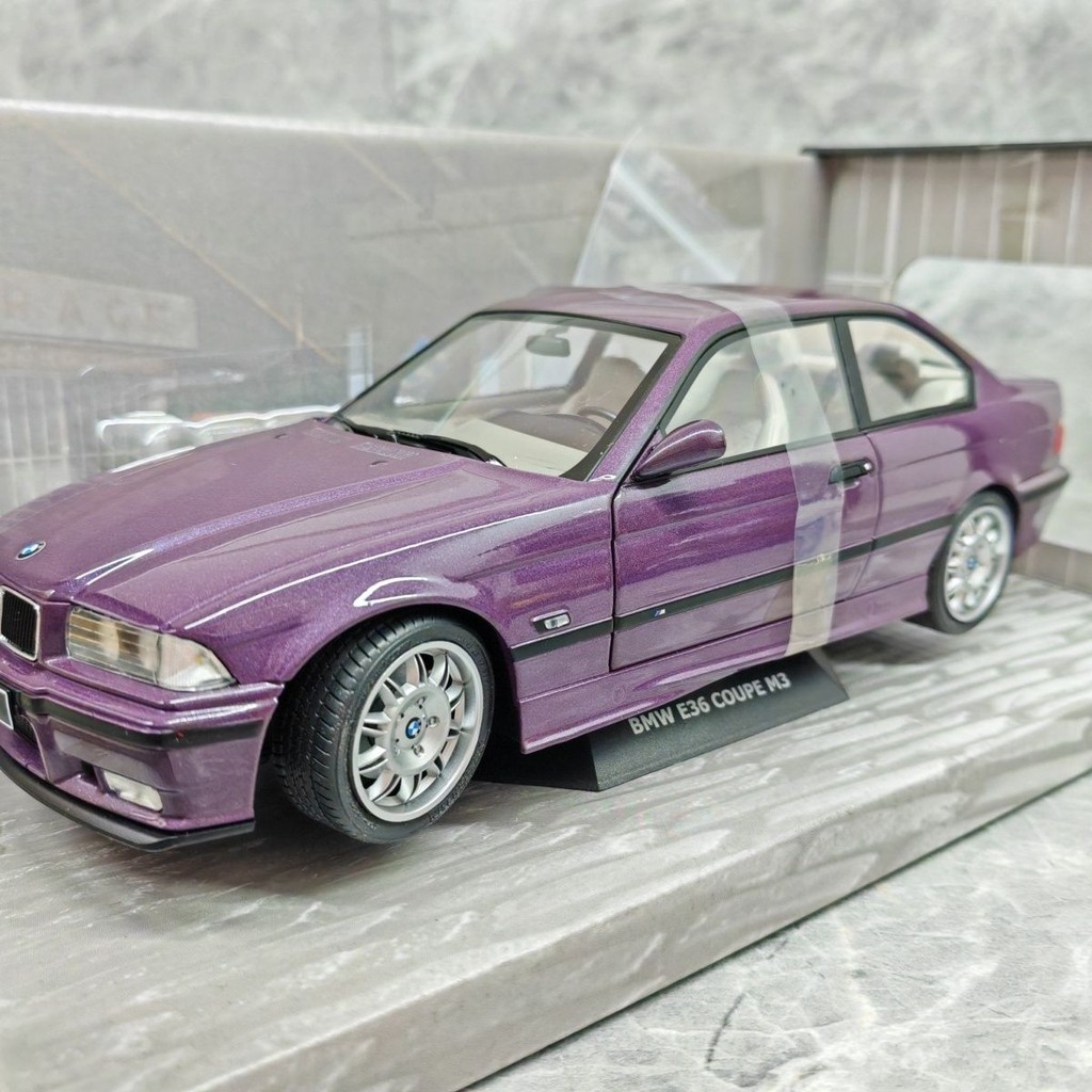 Two Doors Non-Children's Toys Fragile Products 1/18 BMW E36 COUPE M3 ...