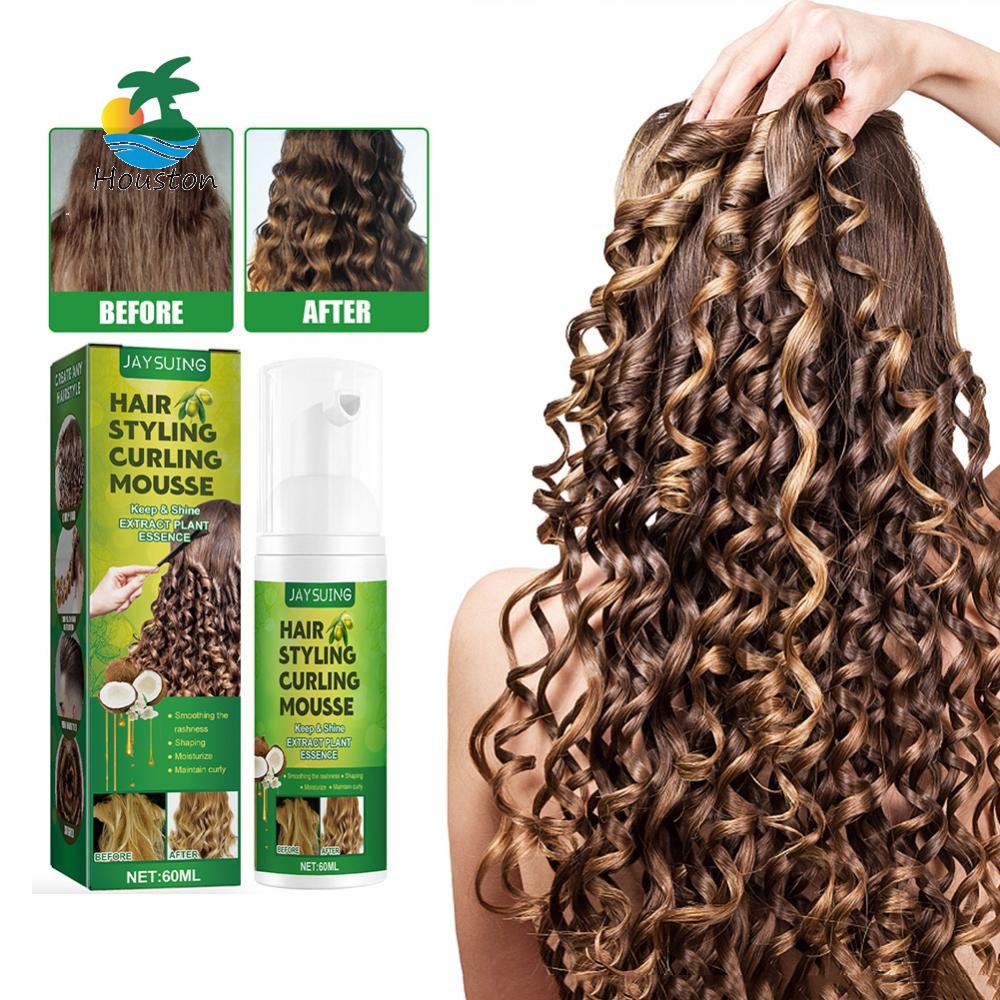 60ml Hair Sculpting Mousse Women Haircare Products Curly Hair Styling ...