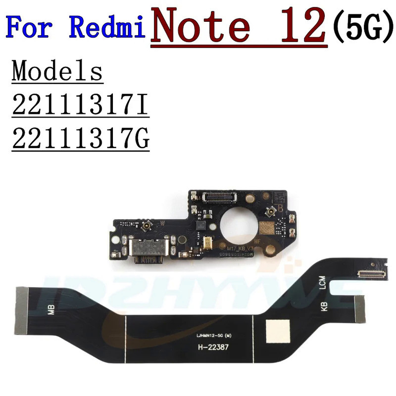 USB Charging Port Mic Microphone Dock Connector Board For Xiaomi Redmi ...