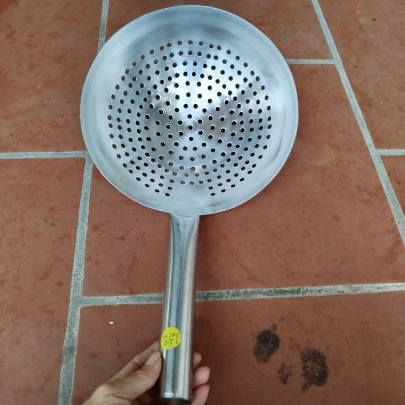Stainless steel hole racket sizes 24cm, 26cm, 28cm, 30cm, nice thick ...