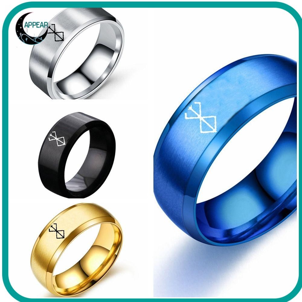 APPEAR Anime Ring, Commemorative Stainless Steel Anime Peripheral ...