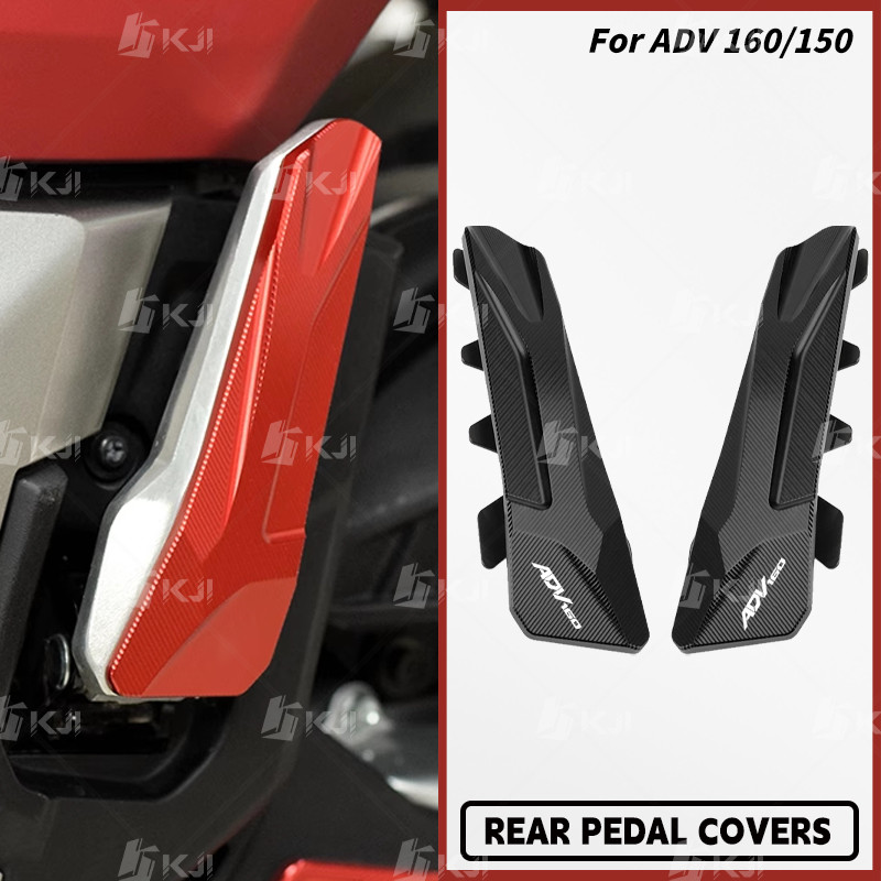 For Honda ADV160/ADV150 Rear Passenger Footrest Decorative Trim Cover ...