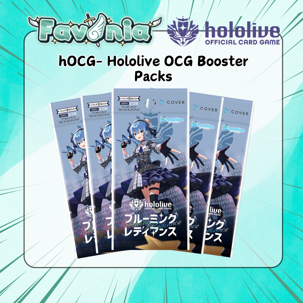 Hololive OCG hBP01 Blooming Radiance Booster Pack hOCG | Shopee Philippines