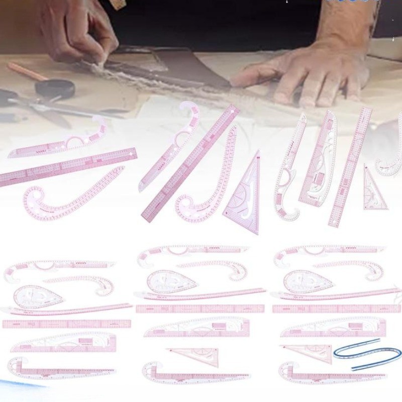 French Curve Ruler Set Sewing Tools Fashion Design Tailor Tool Dress ...