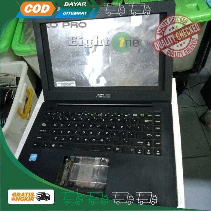 Asus X453M X453S X453MA X453SA Fullset Fullbody Casing - Black | Shopee ...