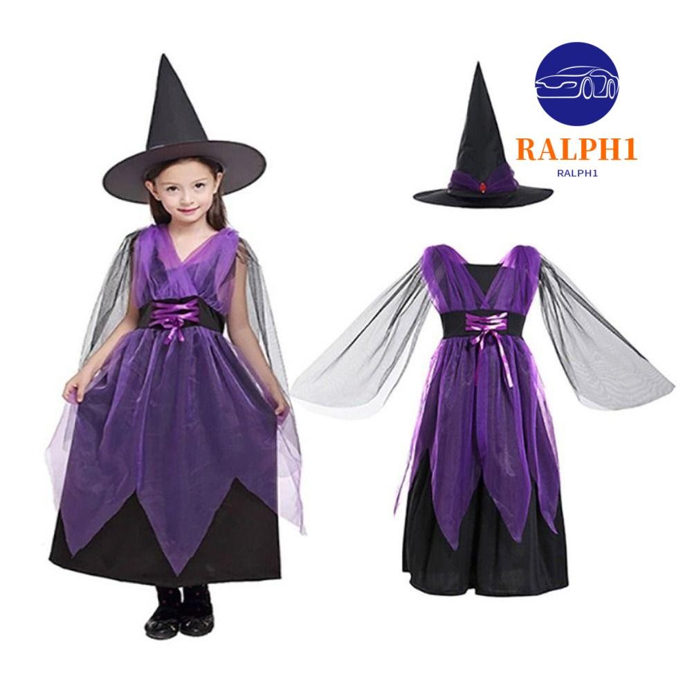RALPH1 Witch Dress, Halloween Kid Girls Witch Costumes, Performance ...