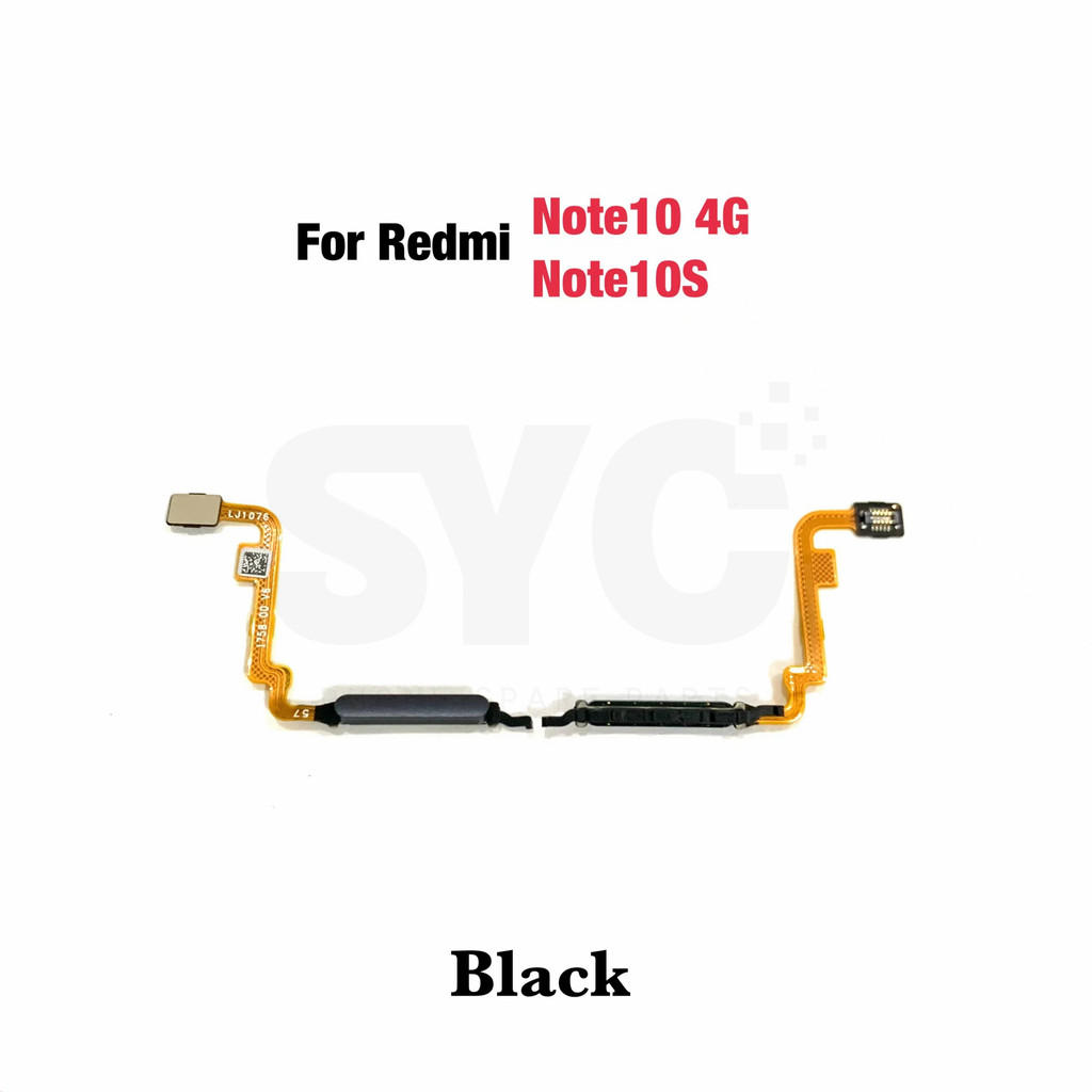 New Fingerprint Scanner For Xiaomi Redmi Note 10 Note 10S Home Button ...