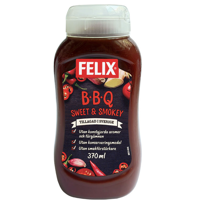 Sweden Imported Felix Smoked Barbecue Sauce BBQ Barbecue Sauce Barbecue ...