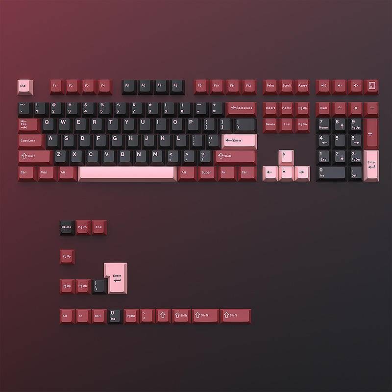 Keycaps Set PBT Cherry Profile Keycap For Mechanical Keyboard Cross ...