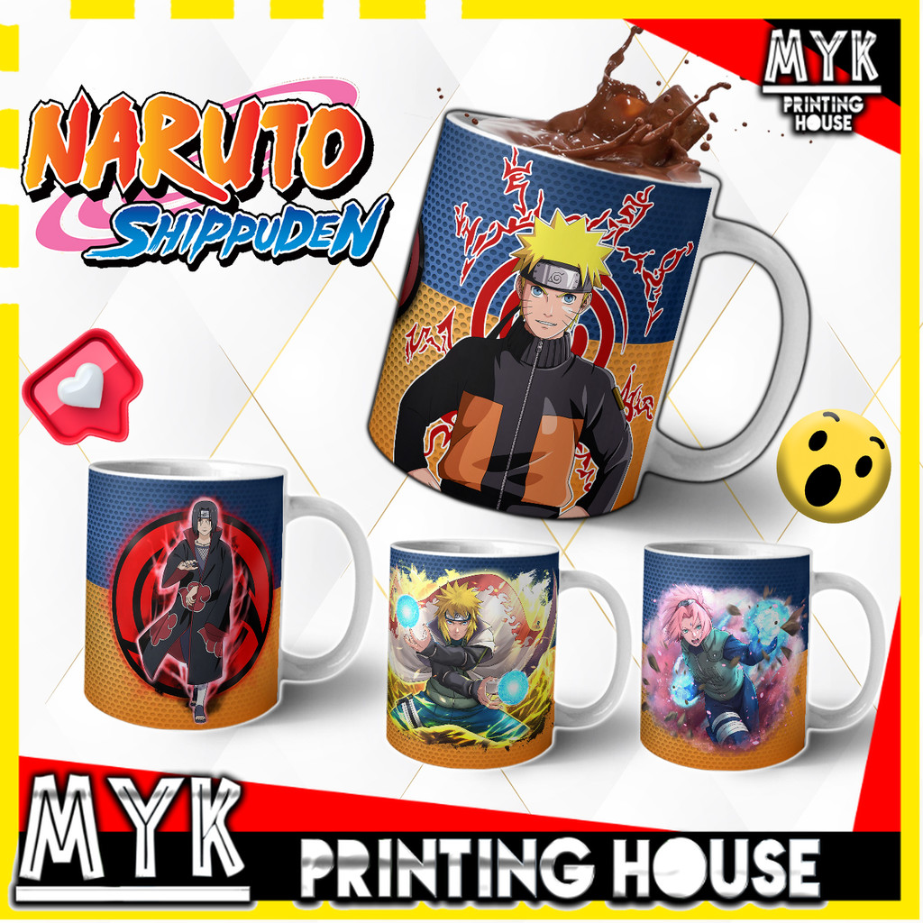NARUTO SHIPPUDEN ANIME MUG DESIGN | Shopee Philippines