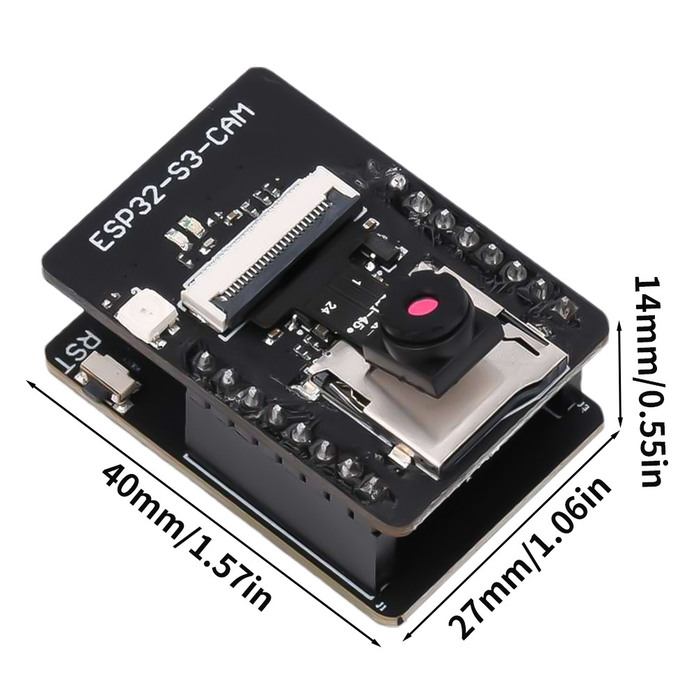 Pcbfun ESP32-S3-CAM development board WiFi Bluetooth module onboard ESP32-S3-WROOM-1 N16R8 ...