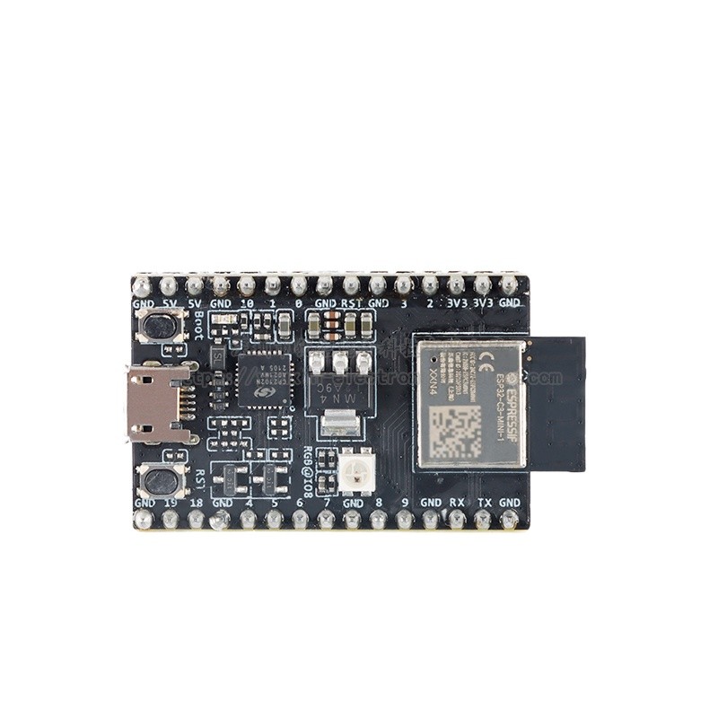 New original ESP32-C3-DevKitM-1 development board module equipped with ESP32-C3-MINI-1 module ...