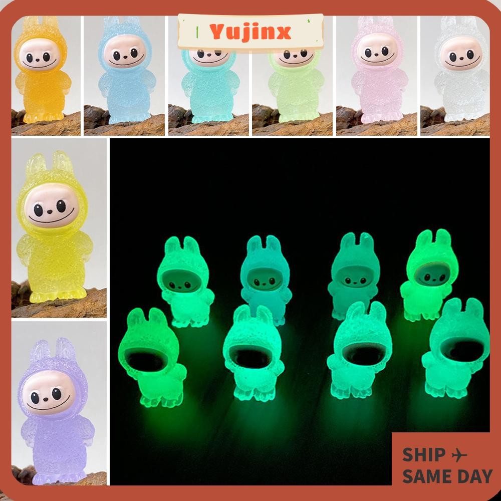 YUJINX Labubu Ornament, Night Glow Doll pendant Labubu Pendant, Hot ...