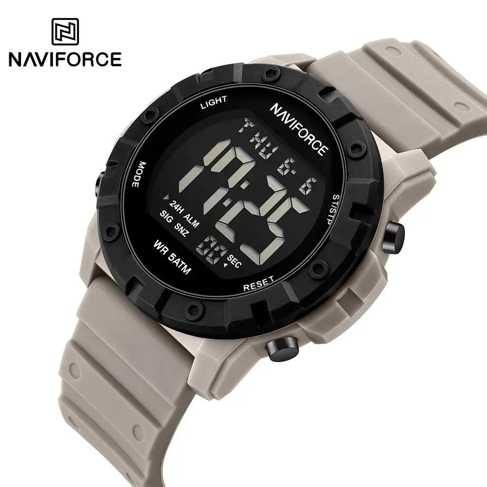 NAVIFORCE NF7110 Brand Men Electronics Watch Outdoor Sport Waterproof ...