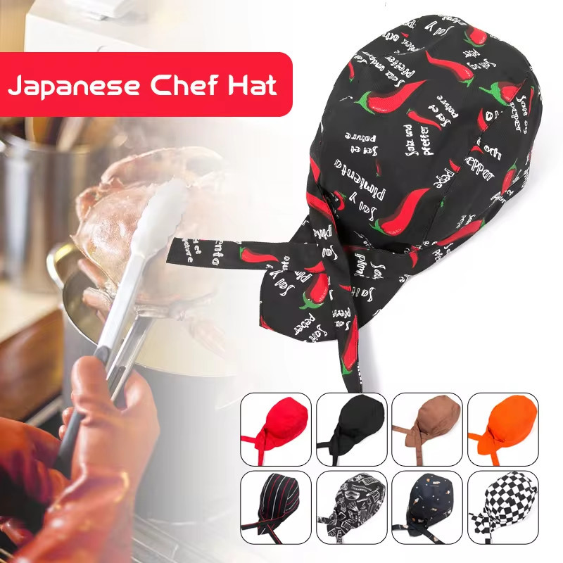 Chef Hat Restaurant Kitchen Hat Professional Catering Apron Matching ...