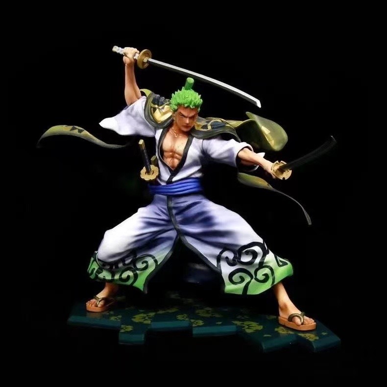 One Piece Wano Kingdom Three Swords Flow Kimono Sauron Juro Merchandise ...