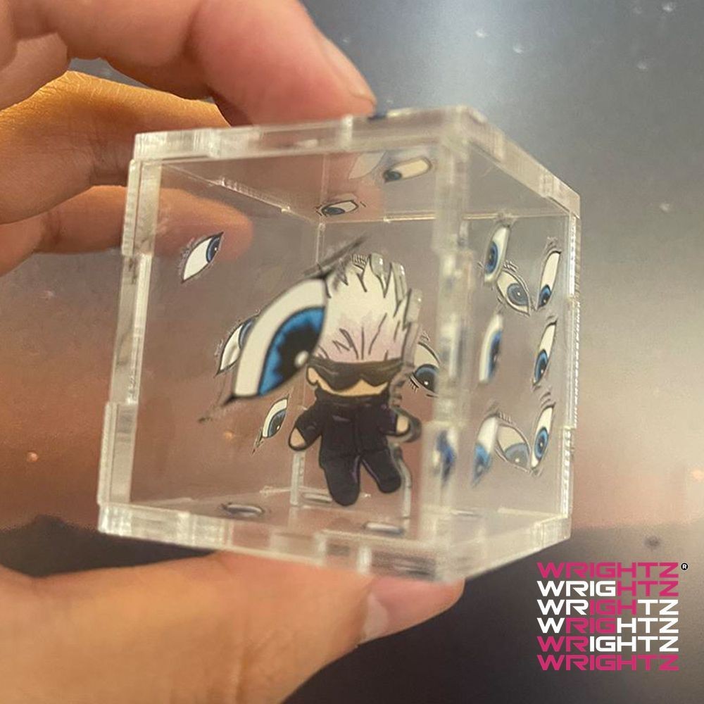 Gojo Box Model seal anime jujutsu kaisen war spell WrightZ | Shopee ...