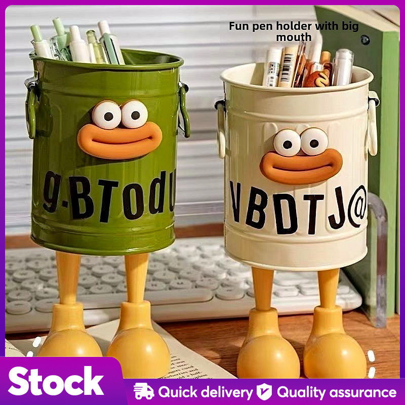 Extra-Large Pencil Holder – Easy-Carry Handles, Scratch-Resistant PC ...