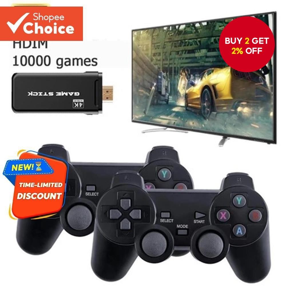 M8 Retro Game Console 4K HDMI Video Game Stick Plug and Play Nostalgic ...