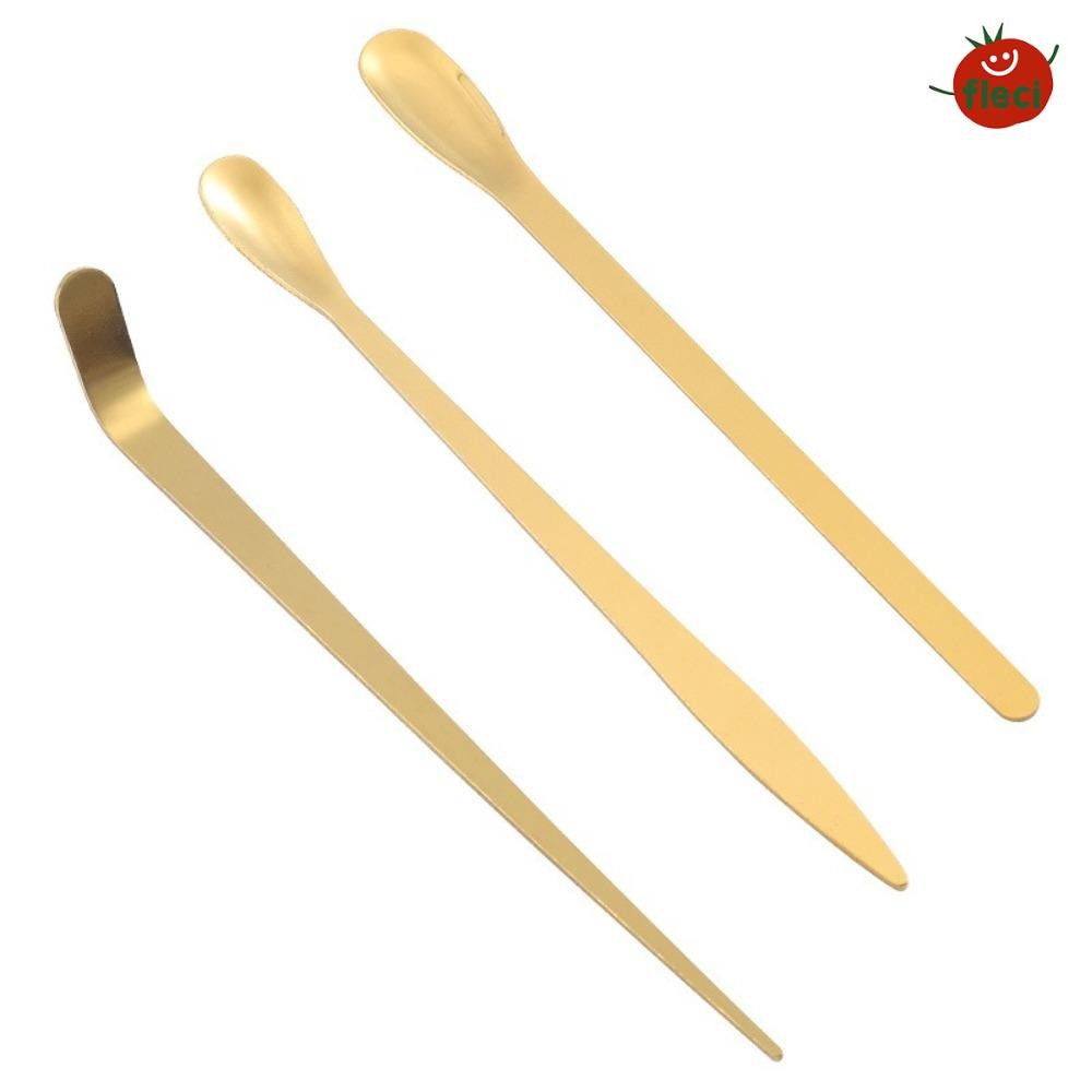 FLECI Tea Sticks, Stainless Steel Japanese Matcha Spoon, Traditional ...