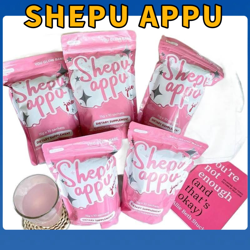 Shepu Appu Juice by You glow babe with Maam Elma 10sachetsx15grams ...